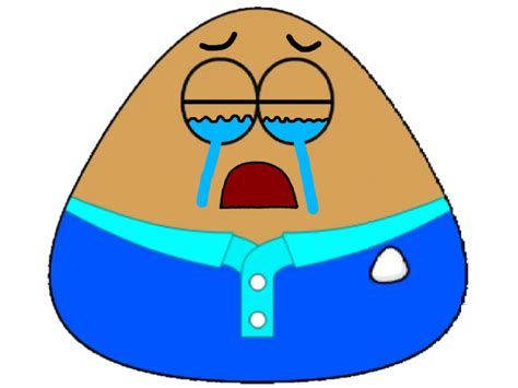 Pou Crying By Misaelcaldeirajoaqui On Deviantart