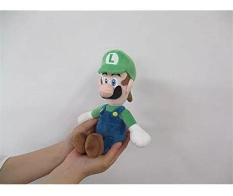 Sanei Super Mario All Star Collection 10 Luigi Felpa Pequer Mercadolibre