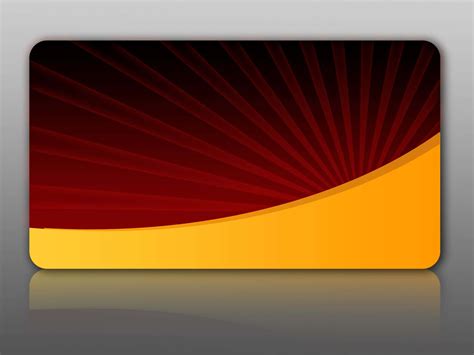 Visiting Card Background Color