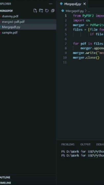 Pdf Merger Using Python 🐍 Beginner Project Akcoding Python Coding