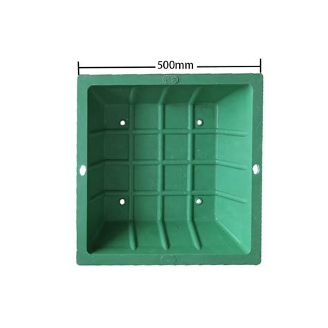 Supply 500x500mm Front Garden Grasstop Recessed Composite Manhole Cover