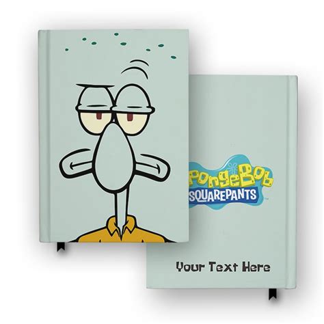 Jual Buku Catatan Notebook Squidward Spongebob Custom Diary Jurnal