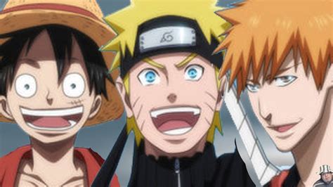 Big 3 Anime Wallpapers Wallpaper Cave