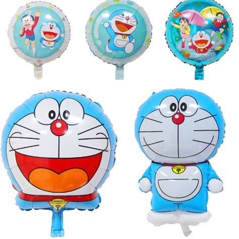 Doraemon Aluminum Foil Balloon Birthday Decoration Tdc82 Shopee