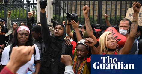 Thousands Gather In London For George Floyd Protest George Floyd The Guardian
