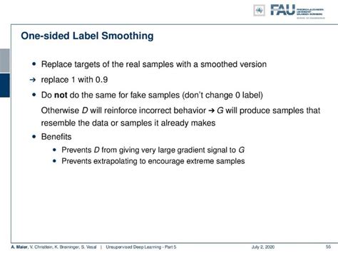 Unsupervised Learning Advanced GAN Methods