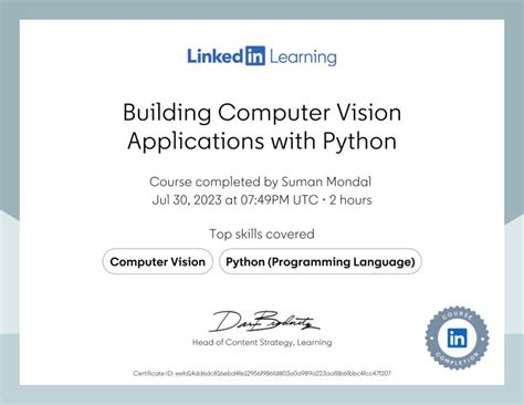 Suman Mondal On Linkedin Certificate Of Completion