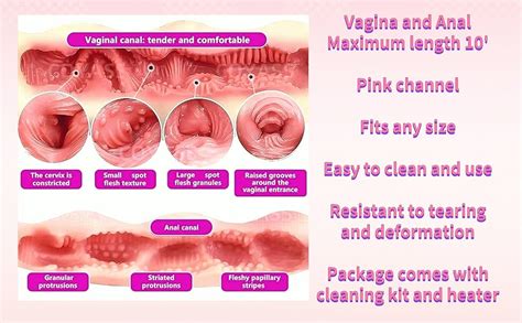 33ft Realistic Masturbator Sex Toy For Men Ass Pocket