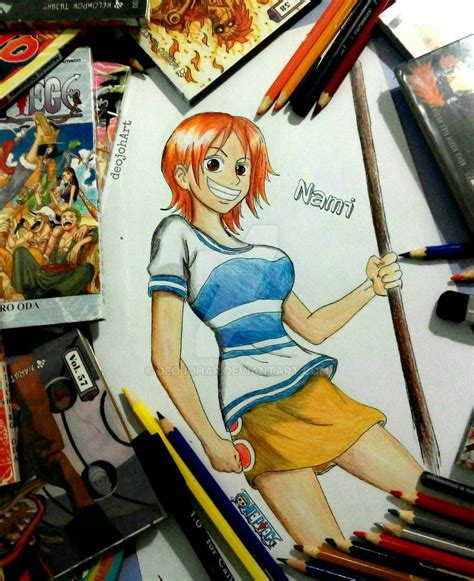 Nami One Piece By Deojohar On Deviantart