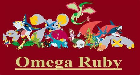 Omega Ruby Team By Hawkpath123 On Deviantart
