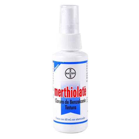 Merthiolate Spray 60 Ml Farmacias Klyns
