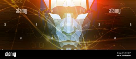 Abstract Artificial Intelligence Cloud Computing Machine Learning