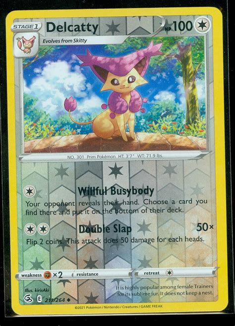 Delcatty Pokemon Card