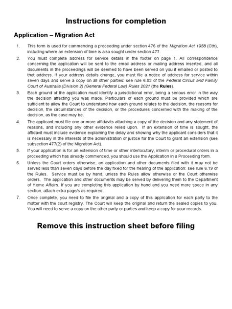 Migration Application Form Pdf University And College Admission