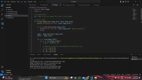 Cybersecurity Python Encryption Imageprocessing Xorencryption Abhinand C