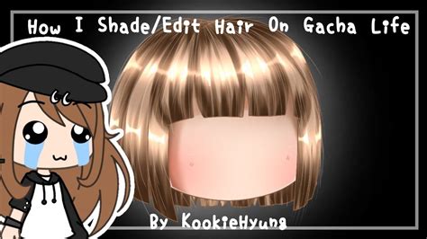 °how I Shadeedit Hair In Gacha Life 1° Kookiehyung How To