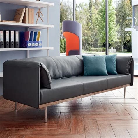 Dark Brown Leather Sectinal Sofa L Shaped Italian Corner Sofa Set At