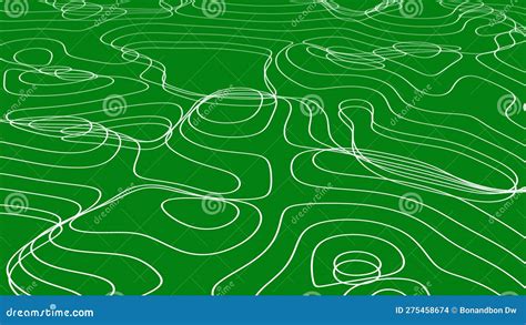 Green 3d Topographic Map Background Concept Abstract Background Space