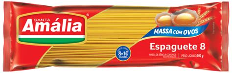 Espaguete 8 Ovos 500g Santa Amália
