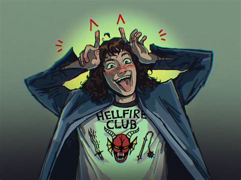 Stranger Things Season 4 Eddie Munson Art By Riddlerpie