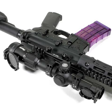 Tactical Scope With Mount Sig Sauer Tango Msr Compact Lpvo 1 6x24 Scope