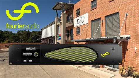 First In South Africa Fourier Audio Transform Engine Youtube