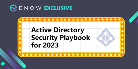 Download The Active Directory Security Playbook For 2023 Free The Things That Are Better