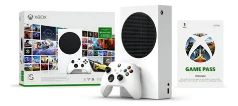 Microsoft Xbox Series S 512gb Bundle 3 Meses Game Pass Cor Branco 2023