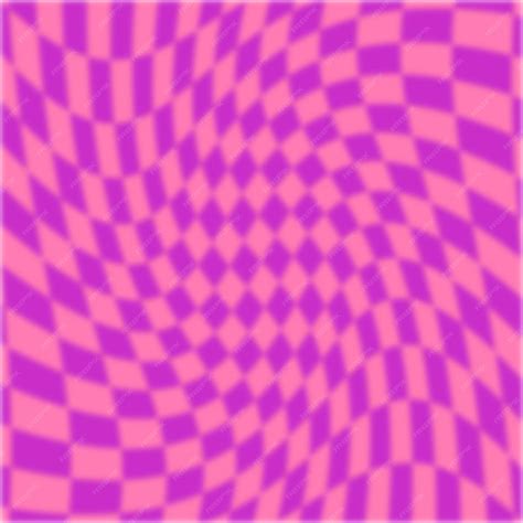 Premium Vector Psychedelic Geometric Pattern With Squares