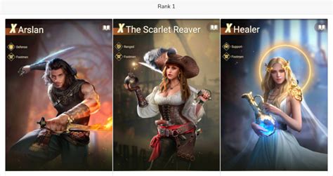 Roe Heroes Mix Combination Rankings