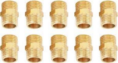 Brass Double Threaded Pipe At ₹ 700kg Brass Pipe Fittings In Mumbai