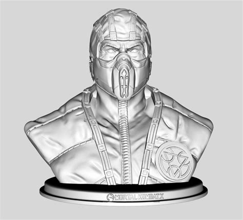 Sub Zero Mortal Kombat X Face