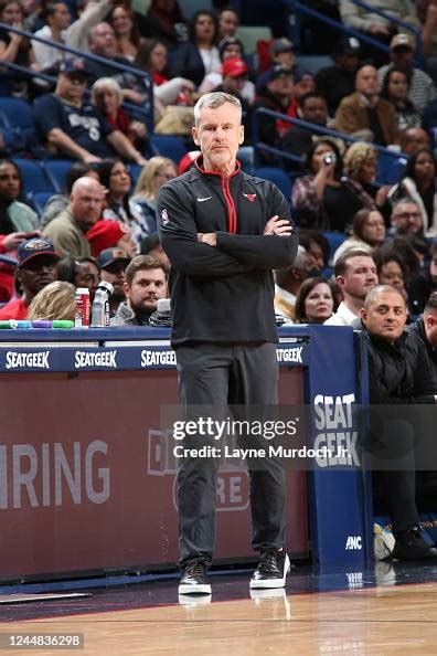 Head Coach Billy Donovan Of The Chicago Bulls Looks On During The