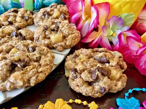 Hawaiian Chocolate Chunk Cookies Vegan And Gluten Free Audrey