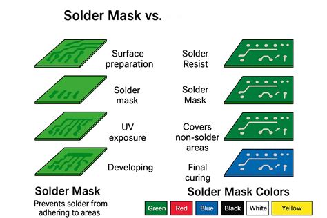 Soldering Mask Pcb Uses Materials And Process Guide