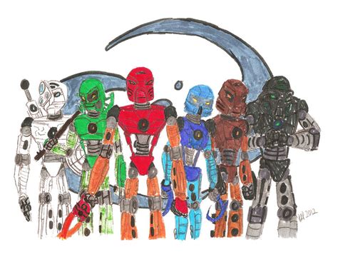 Bionicle Toa Mata By Draakoraith On Deviantart