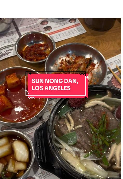 Enjoy Authentic Galbi Tang At Sun Nong Dan La Tiktok