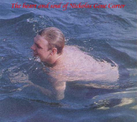 The Heart And Soul Of Nickolas Gene Carter Nick Shirless Pictures