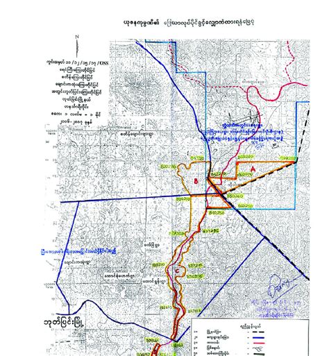 Example Of Permit Map Showing Sub Permit Areas Download Scientific