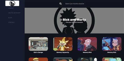 Github Hermestech React Frontend Challenge Forntend Challenge With Rick And Morty Api