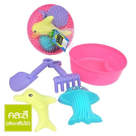 ชุดขันสงกรานต์ พร้อมอุปกรณ์ตักทราย รุ่น 9264 1 คละสี Big C Online