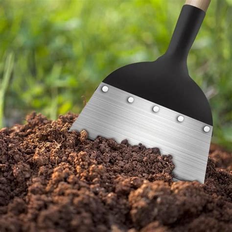 Pelle De Nettoyage De Jardin Multifonctionnelle Outil De Désherbage En Acier Kit De Culture