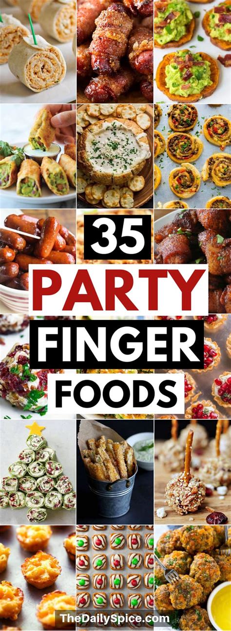 Finger Foods To Make For A Party At Maria Kring Blog