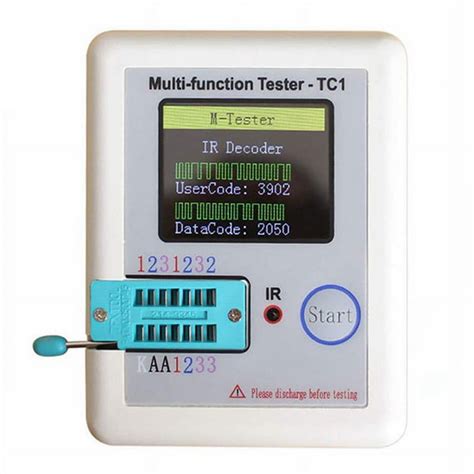 Multi Function Tester Tc1 Transistor Tester Tft Diode Triode