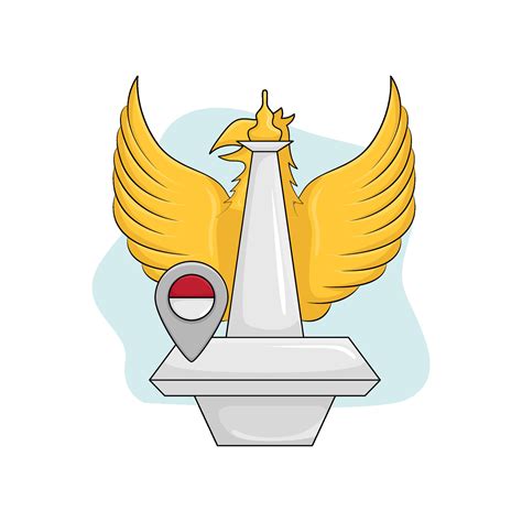 Eagle Indonesia Illustration 35556510 Vector Art At Vecteezy