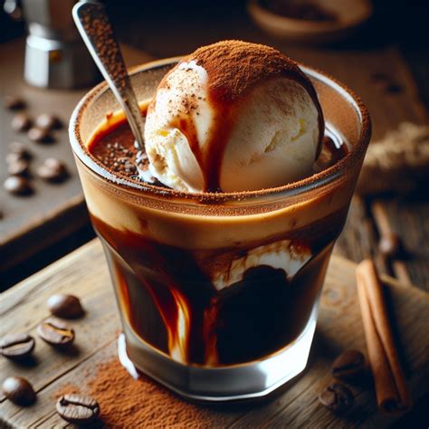 Spiced Chocolate Affogato Blenz Coffee
