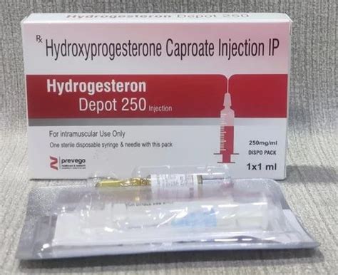 Hydrogesterone 250 Inj Packaging Type Vial Packaging Size 1 At Rs 80 Vial In Navi Mumbai