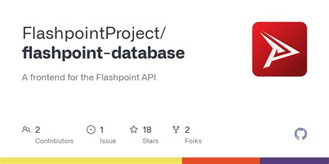 github flashpointproject flashpoint database a frontend for the