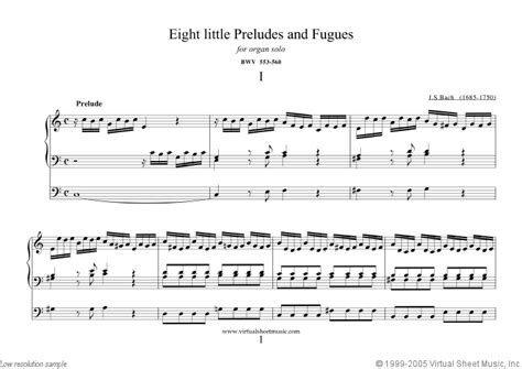 Little Preludes And Fugues Deutsch Viferc