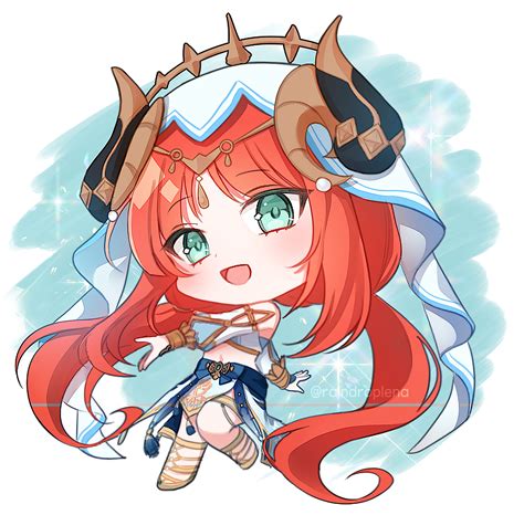 Chibi Nilou Dancing By Lena Rniloumains